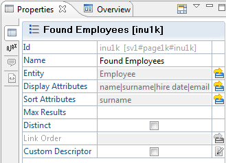 Index Unit | WebRatio